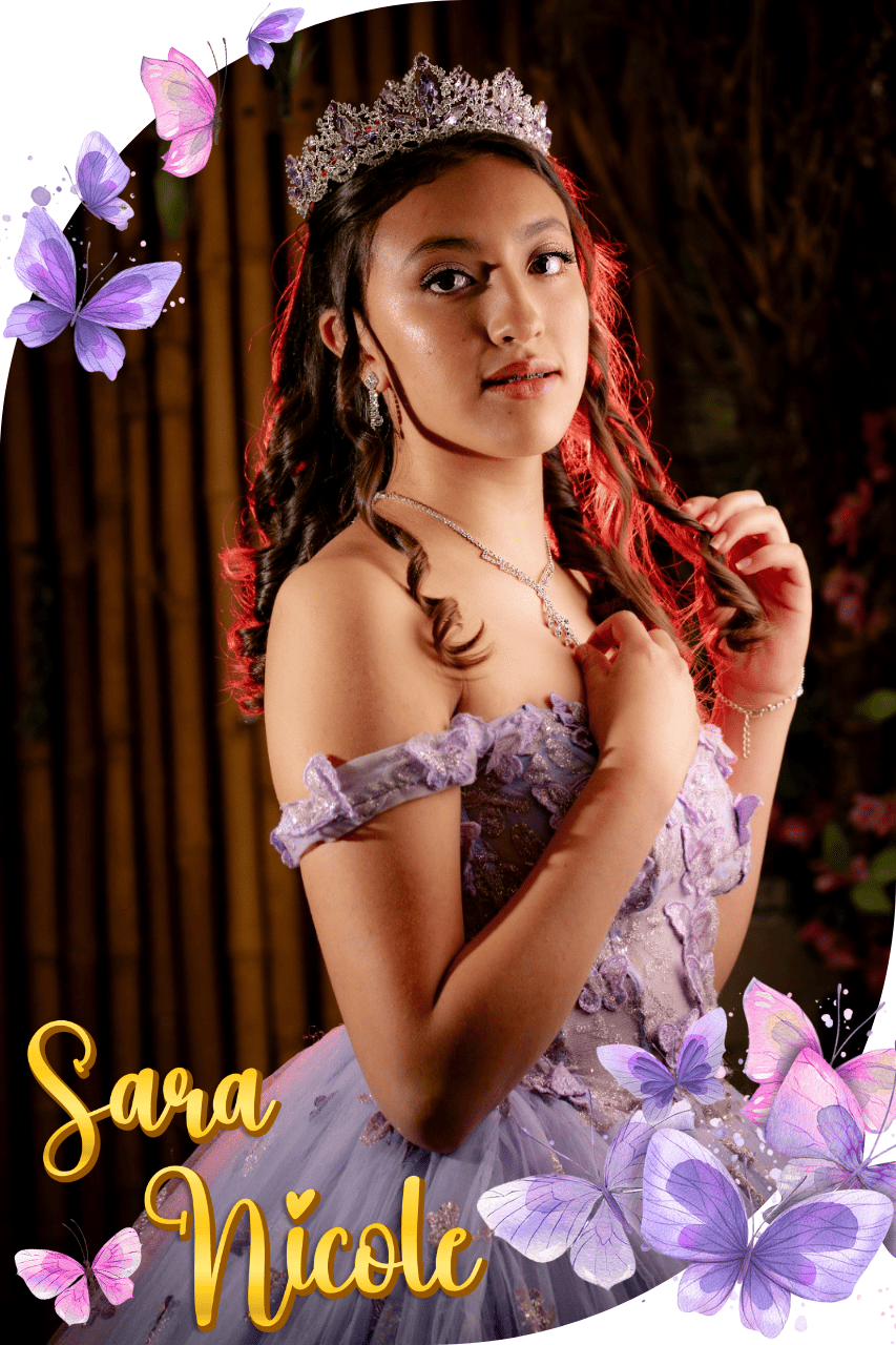 Invitación de XV años | Sara Nicole Vergara Rincón